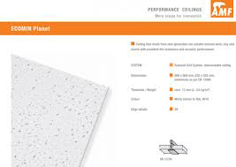 კნაუფის ონლაინ მაღაზია | კნაუფის AMF ფილა (საოფისე ჭერი) Ecomin Planet ...